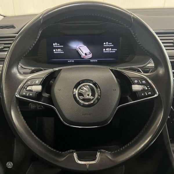Melns Skoda SuperB 2022 Kauņa, ar dzinēja tilpumu 1.97 L un nobraukumu 135 tūkst. km par 22500 €, foto 8 vietnē AUTOMOTO.COM.LV