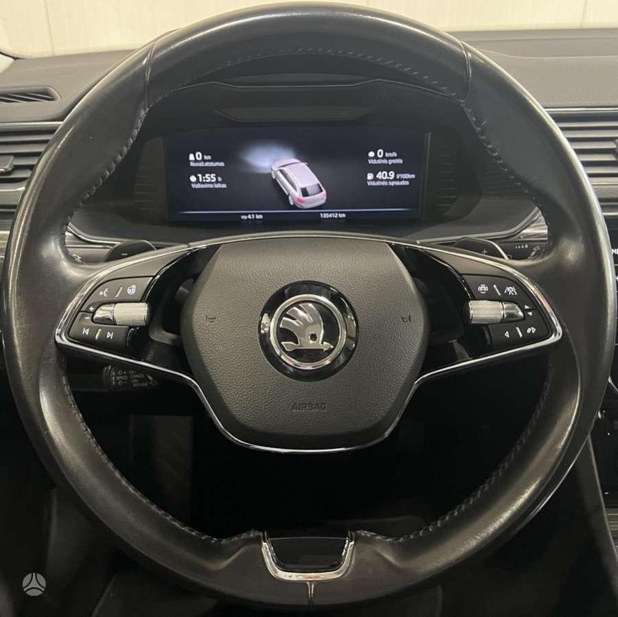 Melns Skoda SuperB 2022 Kauņa, ar dzinēja tilpumu 1.97 L un nobraukumu 135 tūkst. km par 22500 €, foto 8 vietnē AUTOMOTO.COM.LV