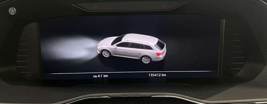 Melns Skoda SuperB 2022 Kauņa, ar dzinēja tilpumu 1.97 L un nobraukumu 135 tūkst. km par 22500 €, foto 9 vietnē AUTOMOTO.COM.LV