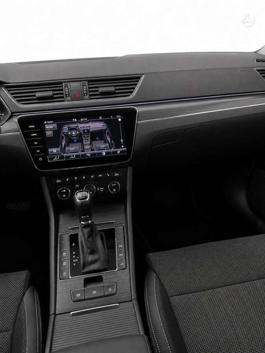 Melns Skoda SuperB 2022 Kauņa, ar dzinēja tilpumu 1.97 L un nobraukumu 135 tūkst. km par 22500 €, foto 10 vietnē AUTOMOTO.COM.LV