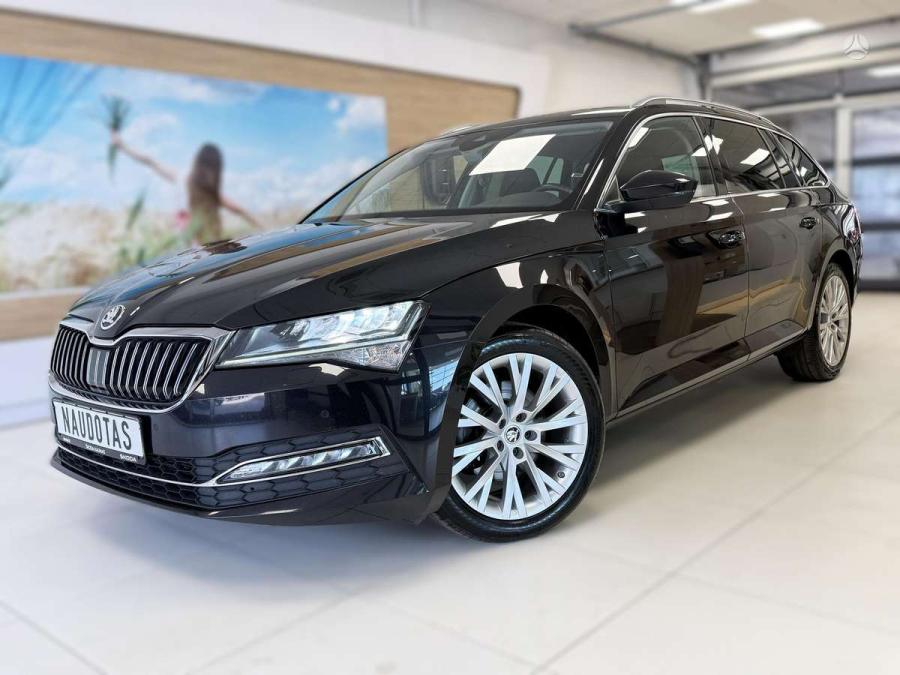 Melns Skoda SuperB 2022 Kauņa, ar dzinēja tilpumu 1.97 L un nobraukumu 161 tūkst. km par 18900 €, foto 1 vietnē AUTOMOTO.COM.LV