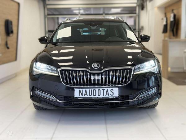 Black Skoda SuperB 2022 in Kaunas, with an engine capacity of 1.97 L and mileage of 161 thousand km for 18900 €, photo 3 on AUTOMOTO.COM.LV