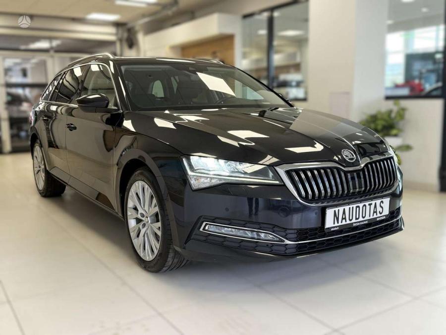 Melns Skoda SuperB 2022 Kauņa, ar dzinēja tilpumu 1.97 L un nobraukumu 161 tūkst. km par 18900 €, foto 4 vietnē AUTOMOTO.COM.LV