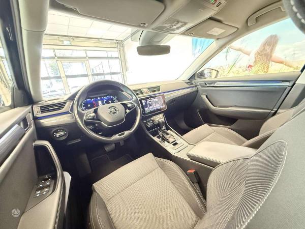 Black Skoda SuperB 2022 in Kaunas, with an engine capacity of 1.97 L and mileage of 161 thousand km for 18900 €, photo 8 on AUTOMOTO.COM.LV