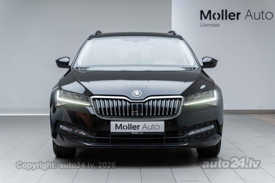 Black Skoda SuperB 2023 in Tallinn, with an engine capacity of 1.50 L and mileage of 70 thousand km for 22500 €, photo 3 on AUTOMOTO.COM.LV