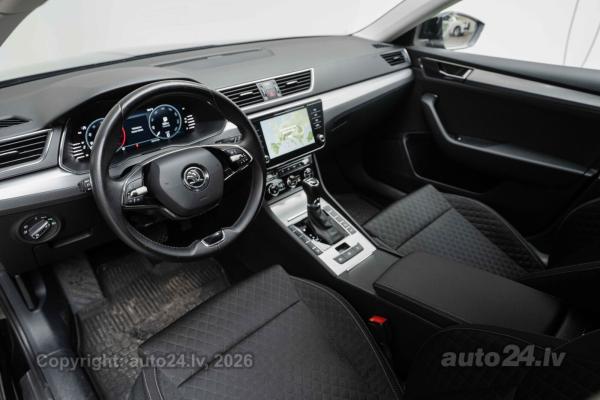 Black Skoda SuperB 2023 in Tallinn, with an engine capacity of 1.50 L and mileage of 70 thousand km for 22500 €, photo 9 on AUTOMOTO.COM.LV