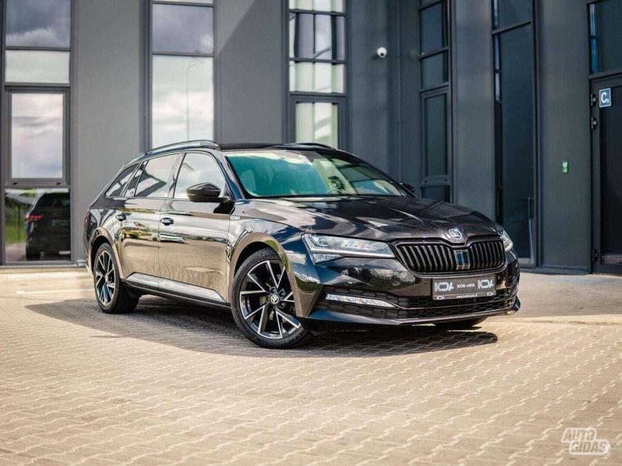 Melns Skoda SuperB 2023 Marijampole, ar dzinēja tilpumu 2.00 L un nobraukumu 213 tūkst. km par 22450 €, foto 1 vietnē AUTOMOTO.COM.LV