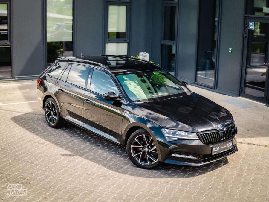 Melns Skoda SuperB 2023 Marijampole, ar dzinēja tilpumu 2.00 L un nobraukumu 213 tūkst. km par 22450 €, foto 5 vietnē AUTOMOTO.COM.LV