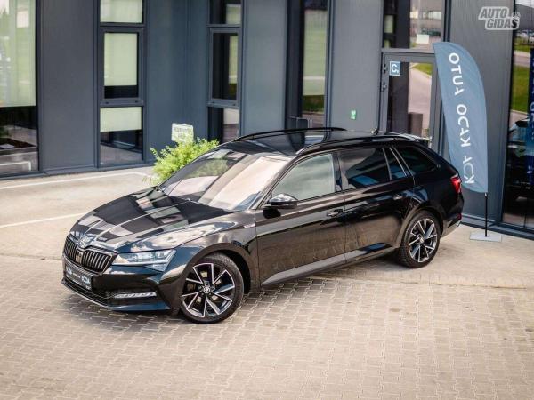 Black Skoda SuperB 2023 in Marijampole, with an engine capacity of 2.00 L and mileage of 213 thousand km for 22450 €, photo 6 on AUTOMOTO.COM.LV