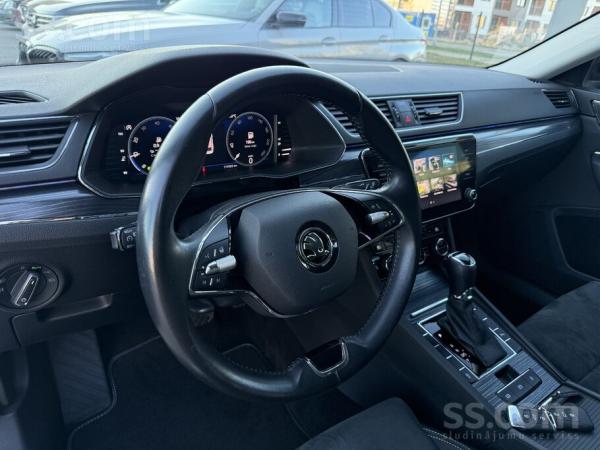 Black Skoda SuperB 2023 in Jelgava, with an engine capacity of 2.00 L and mileage of 0 thousand km for 18900 €, photo 9 on AUTOMOTO.COM.LV