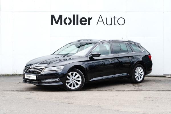 Black Skoda SuperB 2023 in Riga, with an engine capacity of 2.00 L and mileage of 127 thousand km for 25550 €, photo 1 on AUTOMOTO.COM.LV