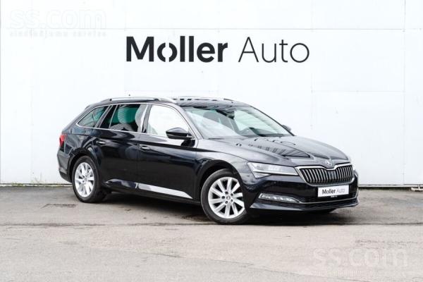 Black Skoda SuperB 2023 in Riga, with an engine capacity of 2.00 L and mileage of 127 thousand km for 25550 €, photo 2 on AUTOMOTO.COM.LV