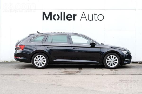 Black Skoda SuperB 2023 in Riga, with an engine capacity of 2.00 L and mileage of 127 thousand km for 25550 €, photo 5 on AUTOMOTO.COM.LV