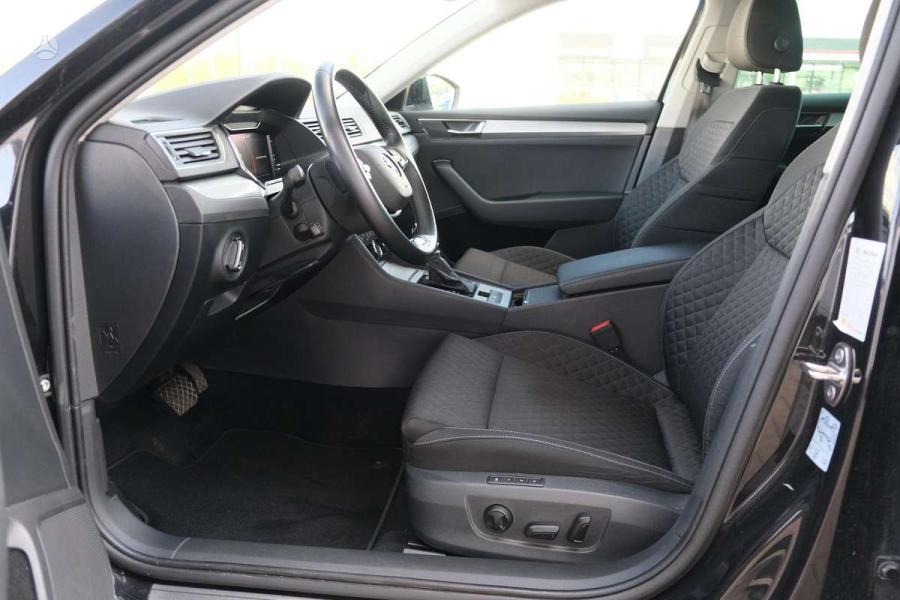 Melns Skoda SuperB 2023 Viļņa, ar dzinēja tilpumu 1.50 L un nobraukumu 94 tūkst. km par 22400 €, foto 8 vietnē AUTOMOTO.COM.LV