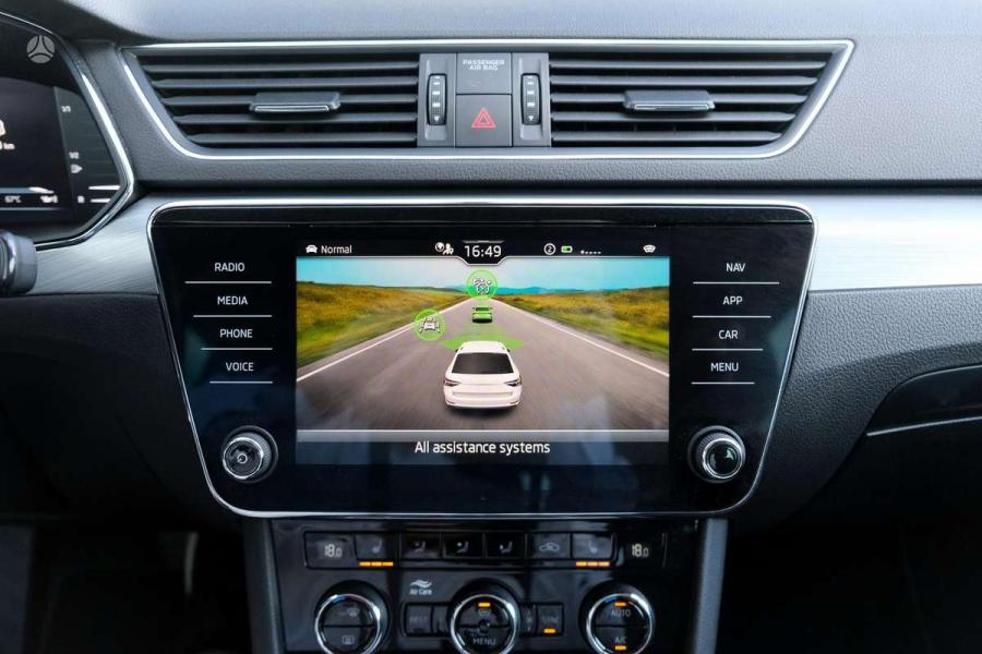 Melns Skoda SuperB 2023 Viļņa, ar dzinēja tilpumu 1.50 L un nobraukumu 94 tūkst. km par 22400 €, foto 13 vietnē AUTOMOTO.COM.LV