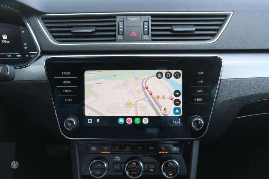 Melns Skoda SuperB 2023 Viļņa, ar dzinēja tilpumu 1.50 L un nobraukumu 94 tūkst. km par 22400 €, foto 14 vietnē AUTOMOTO.COM.LV