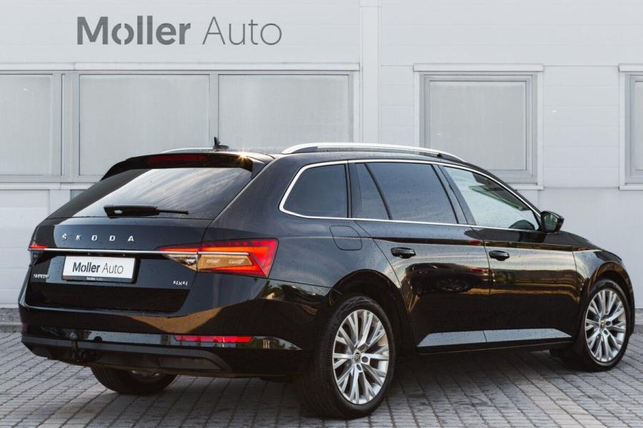 Black Skoda SuperB 2023 in Ventspils, with an engine capacity of 2.00 L and mileage of 204 thousand km for 21700 €, photo 6 on AUTOMOTO.COM.LV