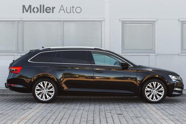 Black Skoda SuperB 2023 in Ventspils, with an engine capacity of 2.00 L and mileage of 204 thousand km for 21700 €, photo 6 on AUTOMOTO.COM.LV