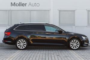 Black Skoda SuperB 2023 in Ventspils, with an engine capacity of 2.00 L and mileage of 204 thousand km for 21700 €, photo 7 on AUTOMOTO.COM.LV