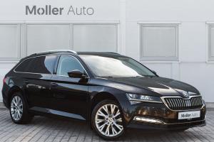 Black Skoda SuperB 2023 in Ventspils, with an engine capacity of 2.00 L and mileage of 204 thousand km for 21700 €, photo 8 on AUTOMOTO.COM.LV