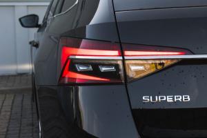 Black Skoda SuperB 2023 in Ventspils, with an engine capacity of 2.00 L and mileage of 204 thousand km for 21700 €, photo 13 on AUTOMOTO.COM.LV
