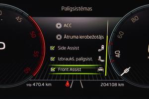 Black Skoda SuperB 2023 in Ventspils, with an engine capacity of 2.00 L and mileage of 204 thousand km for 21700 €, photo 24 on AUTOMOTO.COM.LV
