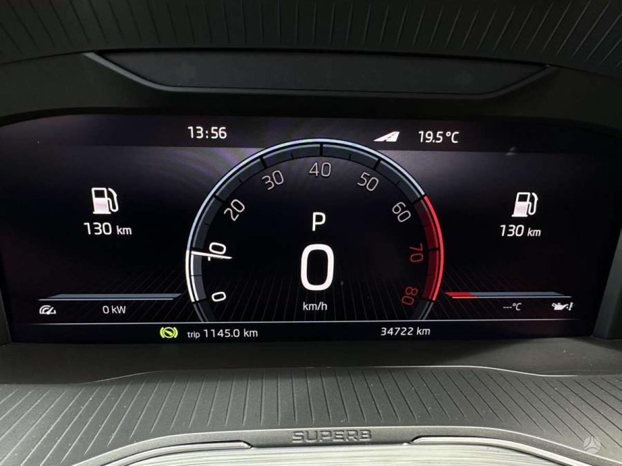 Melns Skoda SuperB 2023 Viļņa, ar dzinēja tilpumu 1.50 L un nobraukumu 35 tūkst. km par 21950 €, foto 8 vietnē AUTOMOTO.COM.LV