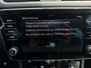 Melns Skoda SuperB 2023 Viļņa, ar dzinēja tilpumu 1.50 L un nobraukumu 35 tūkst. km par 21950 €, foto 16 vietnē AUTOMOTO.COM.LV