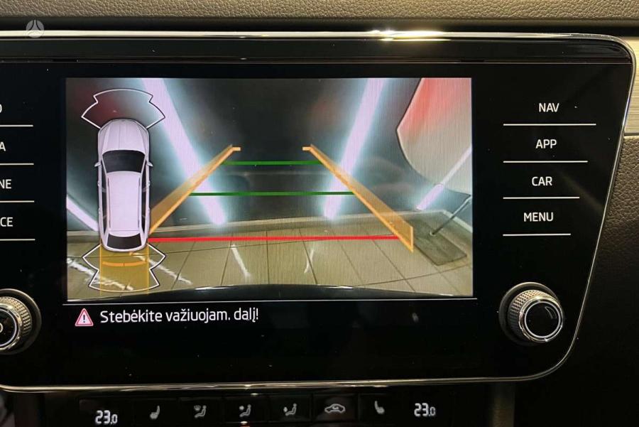Melns Skoda SuperB 2023 Viļņa, ar dzinēja tilpumu 1.50 L un nobraukumu 35 tūkst. km par 21950 €, foto 17 vietnē AUTOMOTO.COM.LV