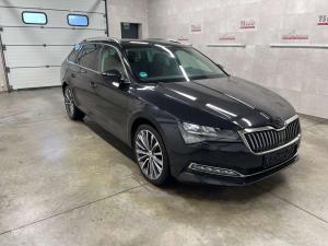 Black Skoda SuperB 2023 in Marijampole, with an engine capacity of 1.50 L and mileage of 186 thousand km for 17545 €, photo 4 on AUTOMOTO.COM.LV
