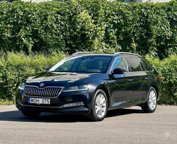 Melns Skoda SuperB 2023 Viļņa, ar dzinēja tilpumu 2.00 L un nobraukumu 114 tūkst. km par 22900 €, foto 1 vietnē AUTOMOTO.COM.LV
