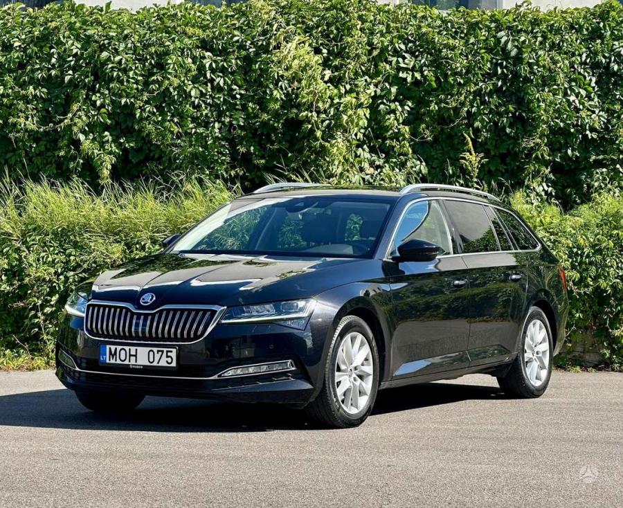 Melns Skoda SuperB 2023 Viļņa, ar dzinēja tilpumu 2.00 L un nobraukumu 114 tūkst. km par 22900 €, foto 1 vietnē AUTOMOTO.COM.LV