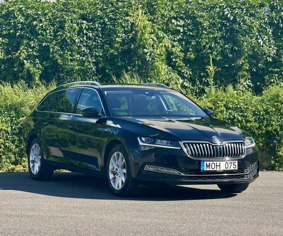 Melns Skoda SuperB 2023 Viļņa, ar dzinēja tilpumu 2.00 L un nobraukumu 114 tūkst. km par 22900 €, foto 5 vietnē AUTOMOTO.COM.LV