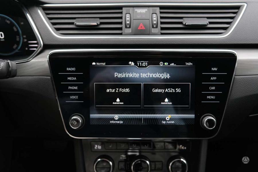 Melns Skoda SuperB 2023 Viļņa, ar dzinēja tilpumu 1.40 L un nobraukumu 164 tūkst. km par 19950 €, foto 14 vietnē AUTOMOTO.COM.LV