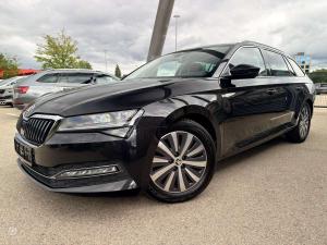 Black Skoda SuperB 2023 in Vilnius, with an engine capacity of 1.97 L and mileage of 183 thousand km for 17800 €, photo  on AUTOMOTO.COM.LV