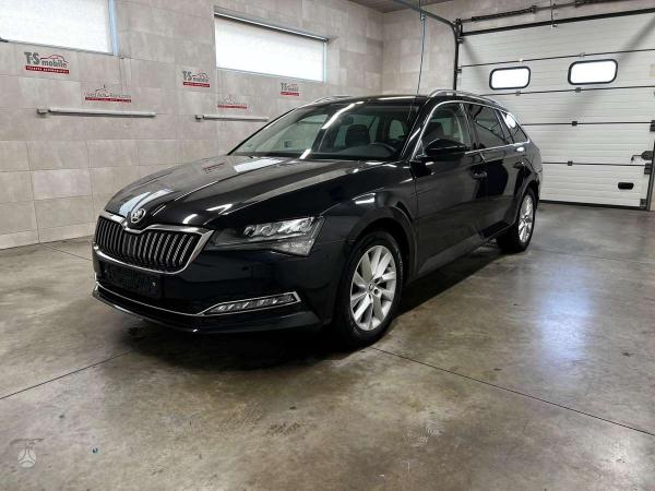 Black Skoda SuperB 2023 in Marijampole, with an engine capacity of 1.50 L and mileage of 195 thousand km for 16698 €, photo 1 on AUTOMOTO.COM.LV