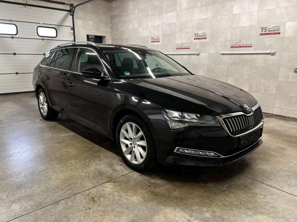 Black Skoda SuperB 2023 in Marijampole, with an engine capacity of 1.50 L and mileage of 195 thousand km for 16698 €, photo 3 on AUTOMOTO.COM.LV