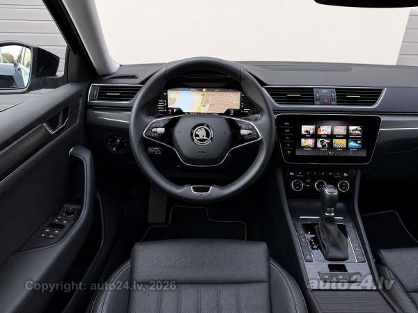 Melns Skoda SuperB 2023 Pērnava, ar dzinēja tilpumu 2.00 L un nobraukumu 152 tūkst. km par 25990 €, foto 9 vietnē AUTOMOTO.COM.LV