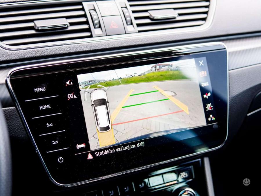 Black Skoda SuperB 2023 in Kaunas, with an engine capacity of 1.97 L and mileage of 213 thousand km for 21250 €, photo 22 on AUTOMOTO.COM.LV