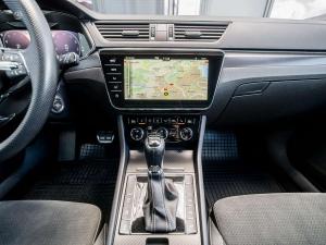 Black Skoda SuperB 2023 in Kaunas, with an engine capacity of 1.97 L and mileage of 213 thousand km for 21250 €, photo 24 on AUTOMOTO.COM.LV