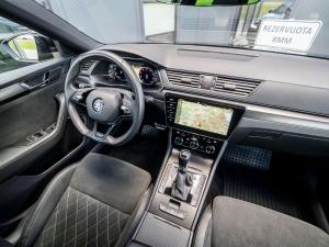 Black Skoda SuperB 2023 in Kaunas, with an engine capacity of 1.97 L and mileage of 213 thousand km for 21250 €, photo 41 on AUTOMOTO.COM.LV