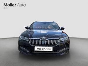 Black Skoda SuperB 2023 in Parnu, with an engine capacity of 2.00 L and mileage of 163 thousand km for 26900 €, photo 4 on AUTOMOTO.COM.LV