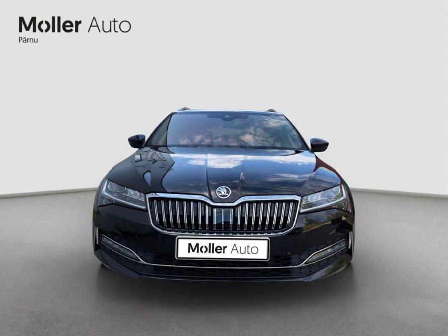 Black Skoda SuperB 2023 in Parnu, with an engine capacity of 2.00 L and mileage of 163 thousand km for 26900 €, photo 4 on AUTOMOTO.COM.LV