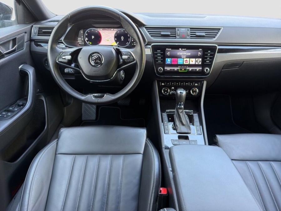 Black Skoda SuperB 2023 in Parnu, with an engine capacity of 2.00 L and mileage of 163 thousand km for 26900 €, photo 7 on AUTOMOTO.COM.LV