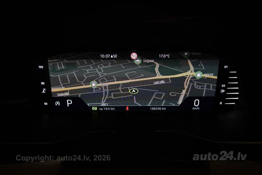 Черный Шкода Суперб 2023 в Таллин, объемом двигателя 2.00 л и пробегом 188 тыс. км за 19990 €, фото 17 на AUTOMOTO.COM.LV