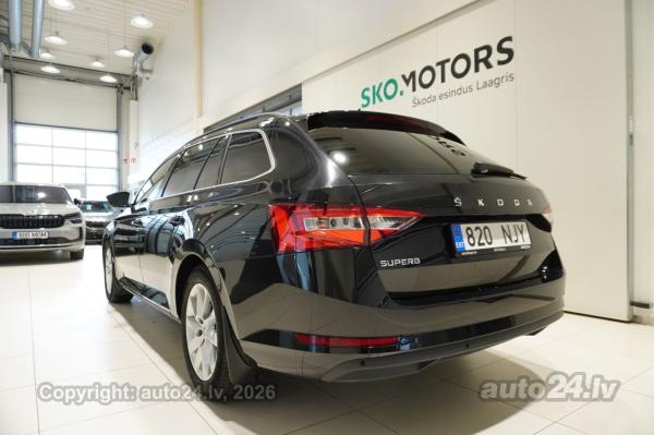 Black Skoda SuperB 2023 in Tallinn, with an engine capacity of 1.50 L and mileage of 41 thousand km for 24900 €, photo 5 on AUTOMOTO.COM.LV