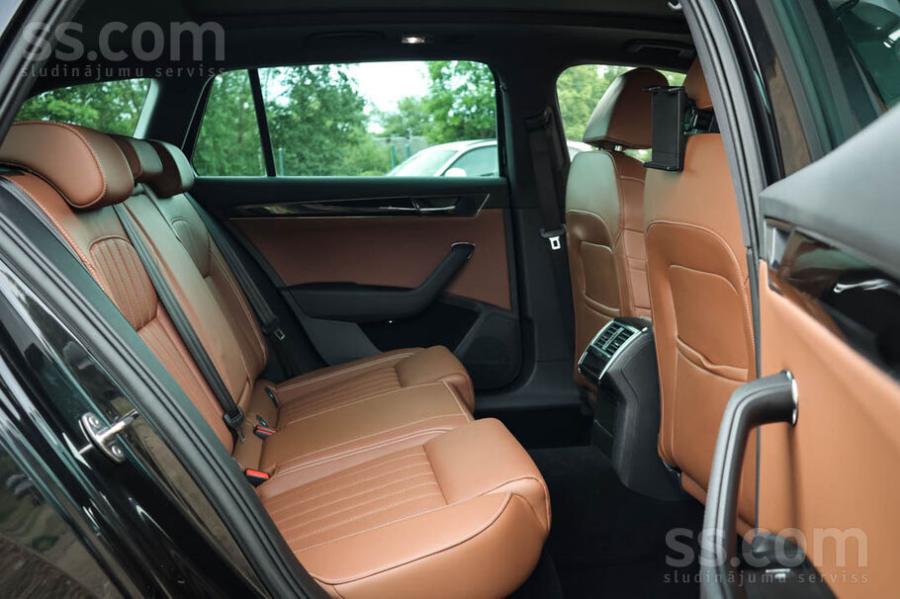 Melns Skoda SuperB 2023 Tukums, ar dzinēja tilpumu 2.00 L un nobraukumu 233 tūkst. km par 18990 €, foto 10 vietnē AUTOMOTO.COM.LV