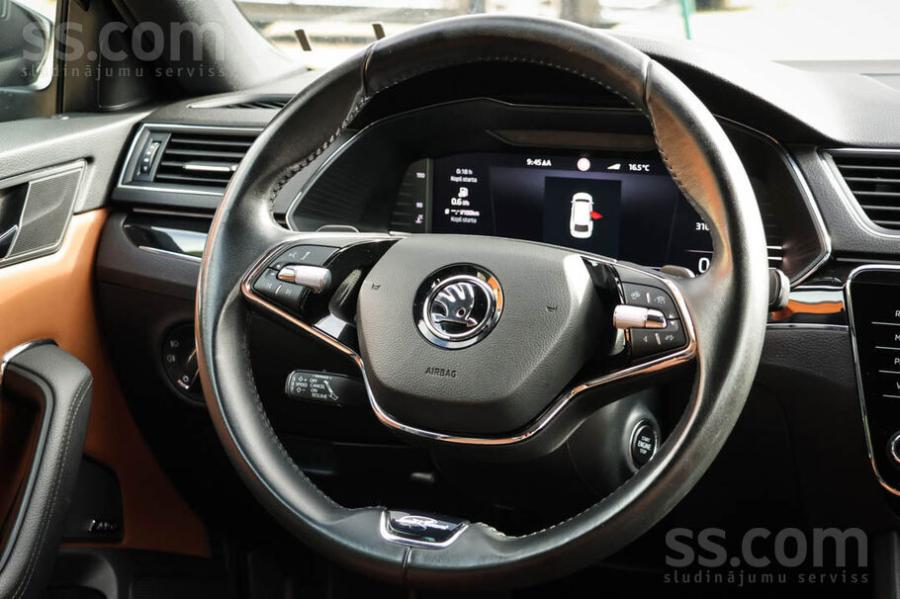 Melns Skoda SuperB 2023 Tukums, ar dzinēja tilpumu 2.00 L un nobraukumu 233 tūkst. km par 18990 €, foto 12 vietnē AUTOMOTO.COM.LV