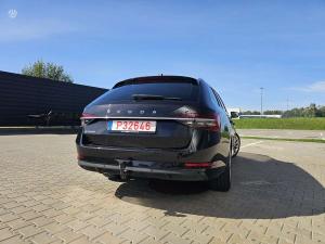 Black Skoda SuperB 2023 in Vilnius, with an engine capacity of 2.00 L and mileage of 88 thousand km for 23990 €, photo 6 on AUTOMOTO.COM.LV