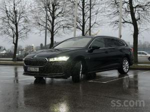 Melns Skoda SuperB 2024 Rīga, ar dzinēja tilpumu 2.00 L un nobraukumu 40 tūkst. km par 37000 €, foto  vietnē AUTOMOTO.COM.LV